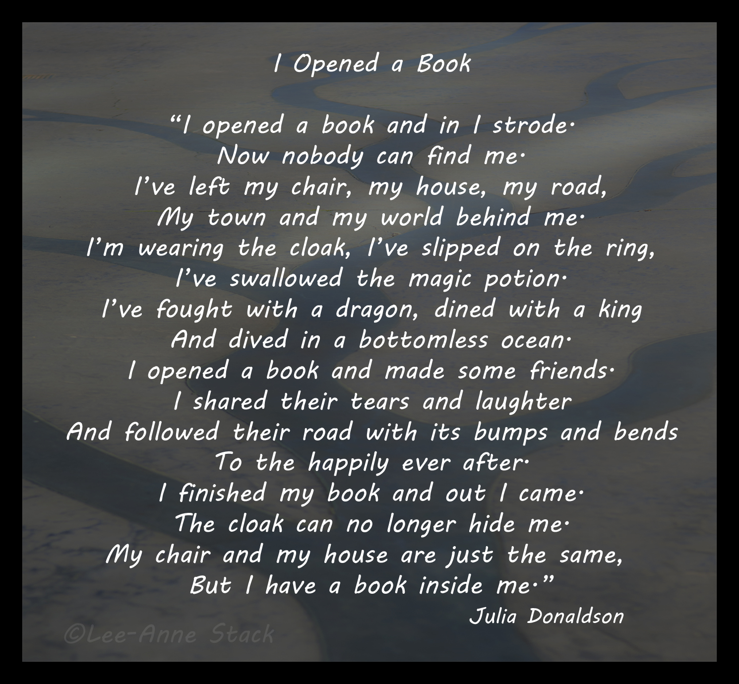 I opened a book – John R. Paterson, Author